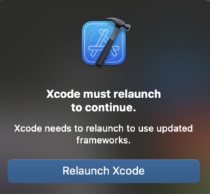 Xcodeのインストール